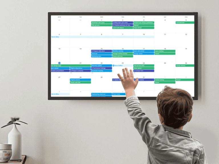 I Tested These 6 Best Digital Wall Calendars For You - HELENA HANL